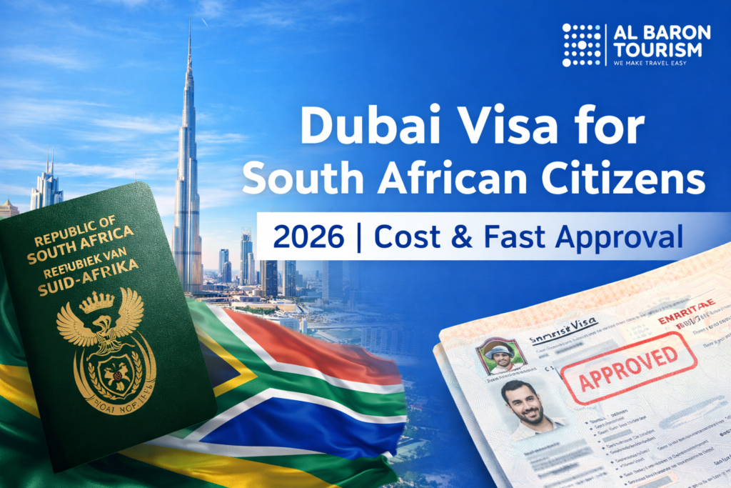 UAE Visa for South African Citizens (2026) | Cost & Fast Approval